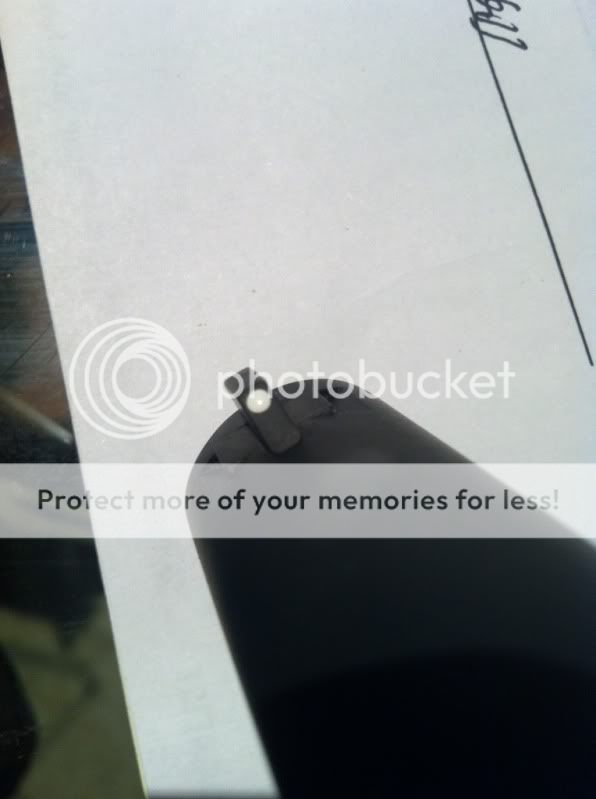 Custom II front sight paint? | 1911Forum