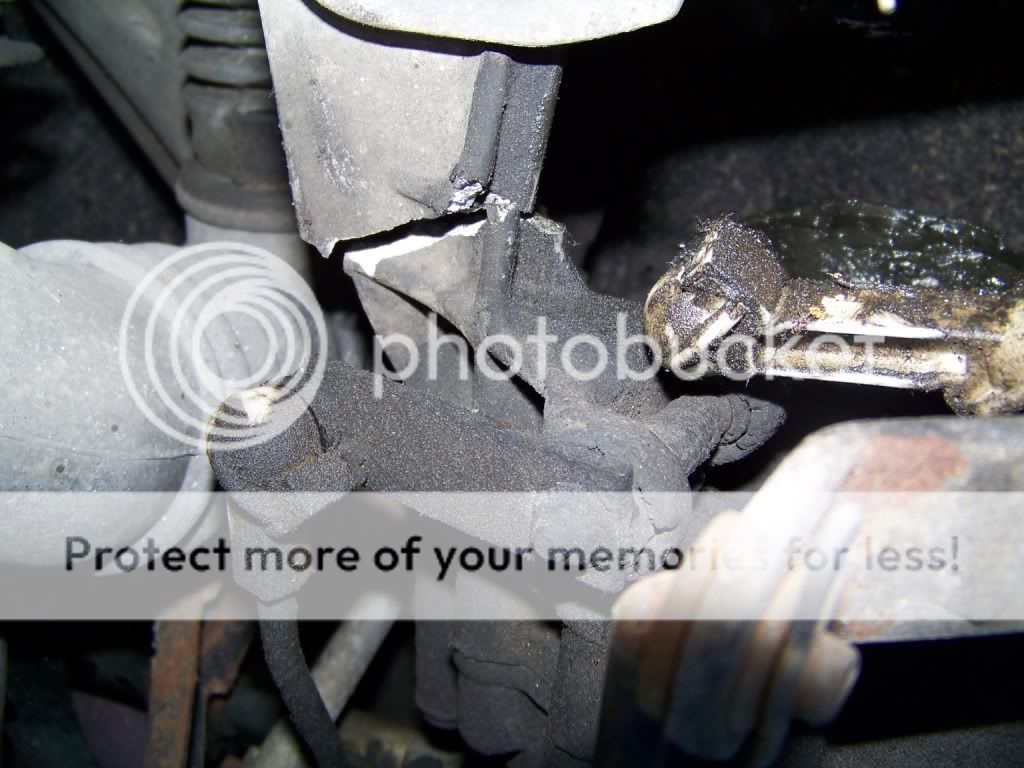 Transmission bracket damaged | VW Vortex - Volkswagen Forum