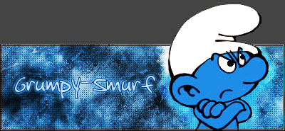 Grumpy-Smurf gif by Sp3c7rum | Photobucket