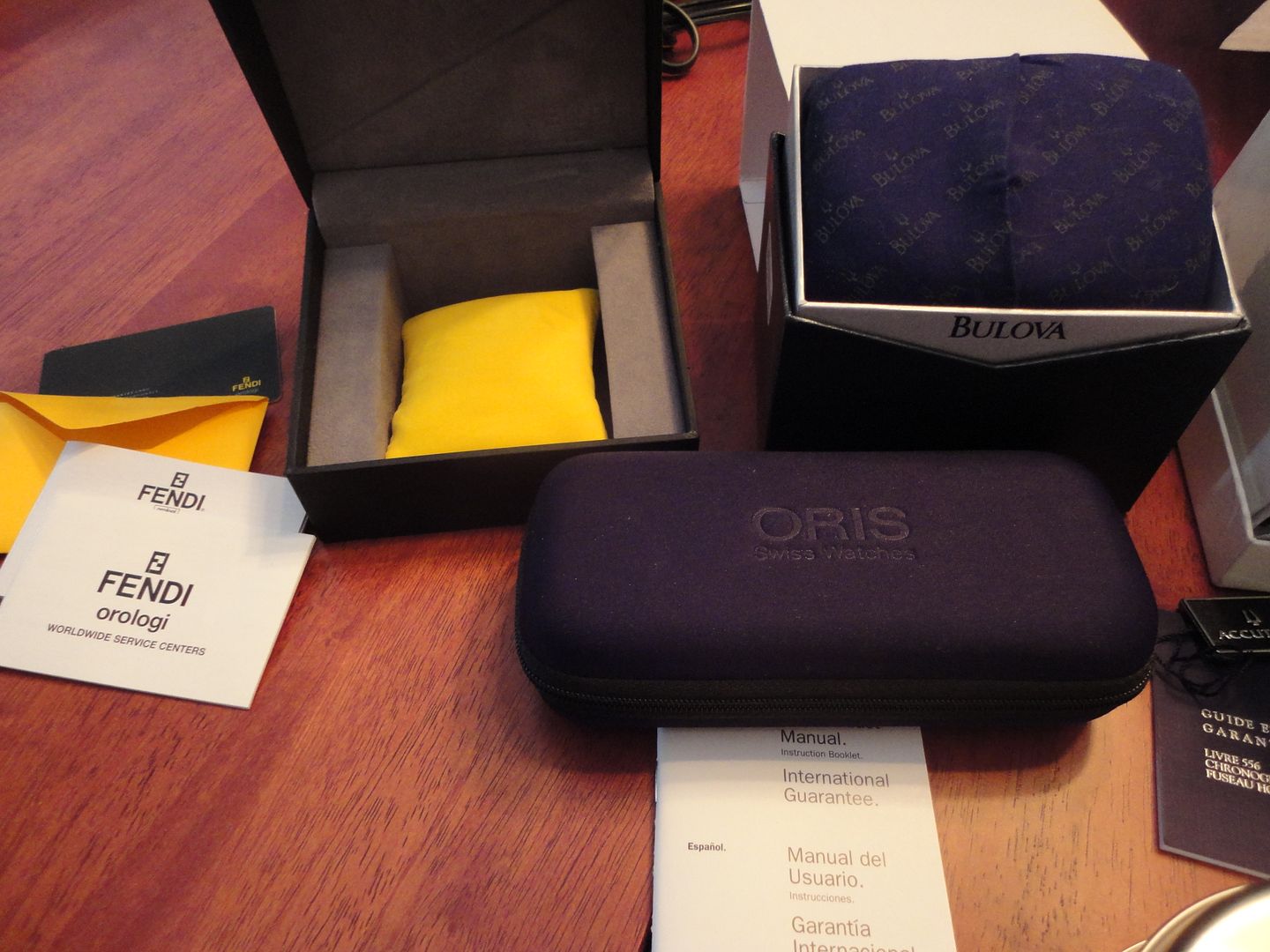 Watch boxes! Fendi, Oris, Accutron & More (CHEAP) | WatchUSeek Watch Forums