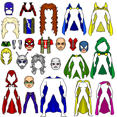 Microheroes Templates by Cale Matheson | Photobucket